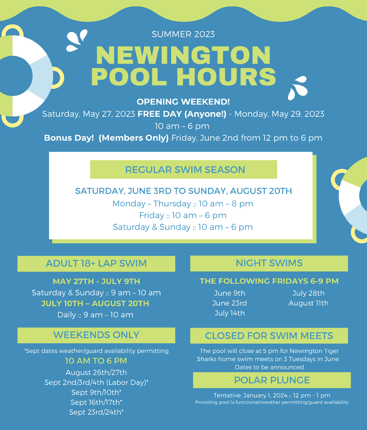 Pool – Newington Plantation Estates